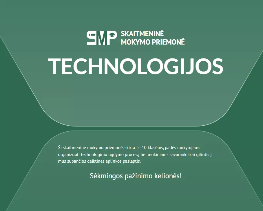 Technologijos 5–10 klasėms | Švietimo portalas | Emokykla