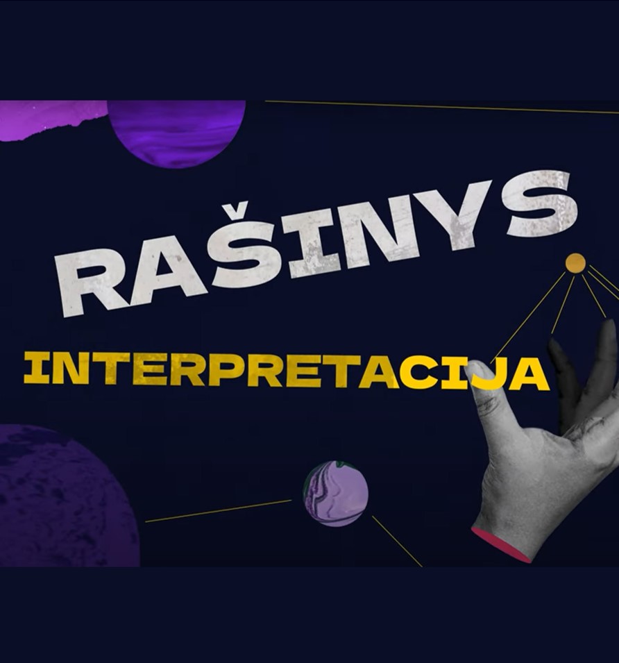 Vaizdo pamoka tema „Rašinys, interpretacija ir probleminio klausimo ...